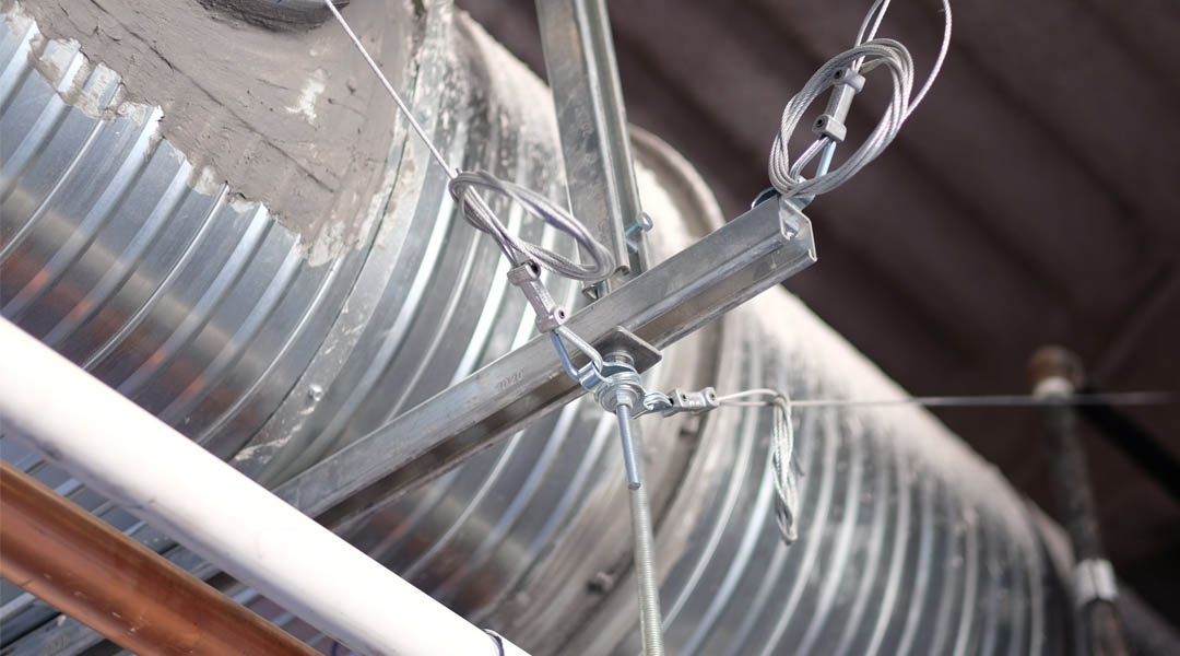 Dixie State University Seismic Bracing Project | Seismic Restraint Systems